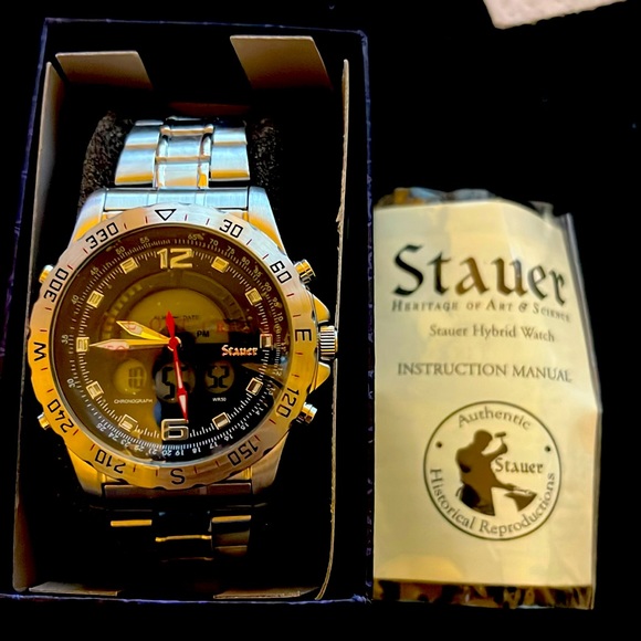 Stauer | Accessories | Stauer Hybrid Watch | Poshmark